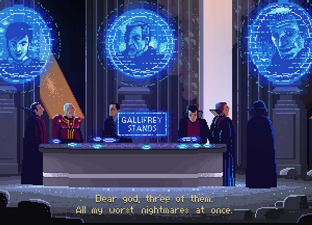 Doctor Who Pixel Art Small Print - Etsy