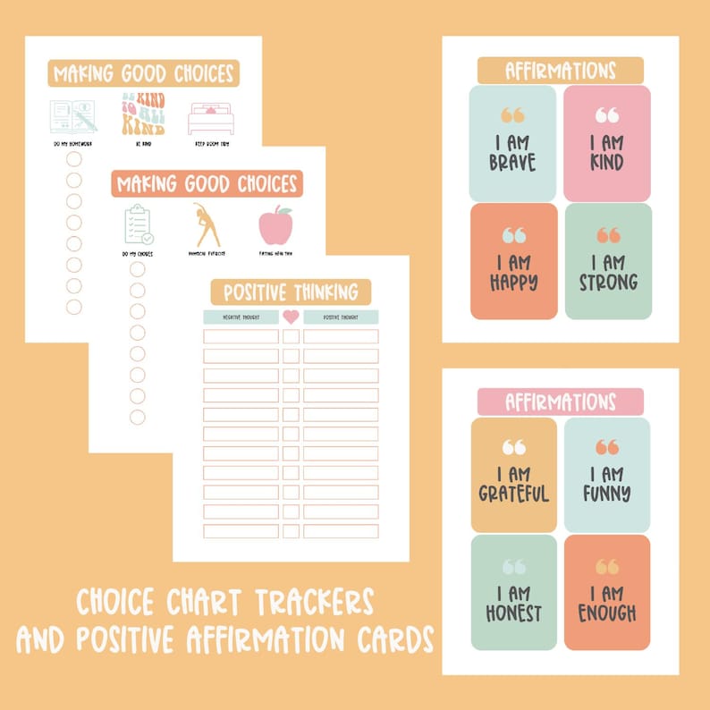ADHD Planner for Kids | Printable Daily Planner Kids ADHD | Focus and ...