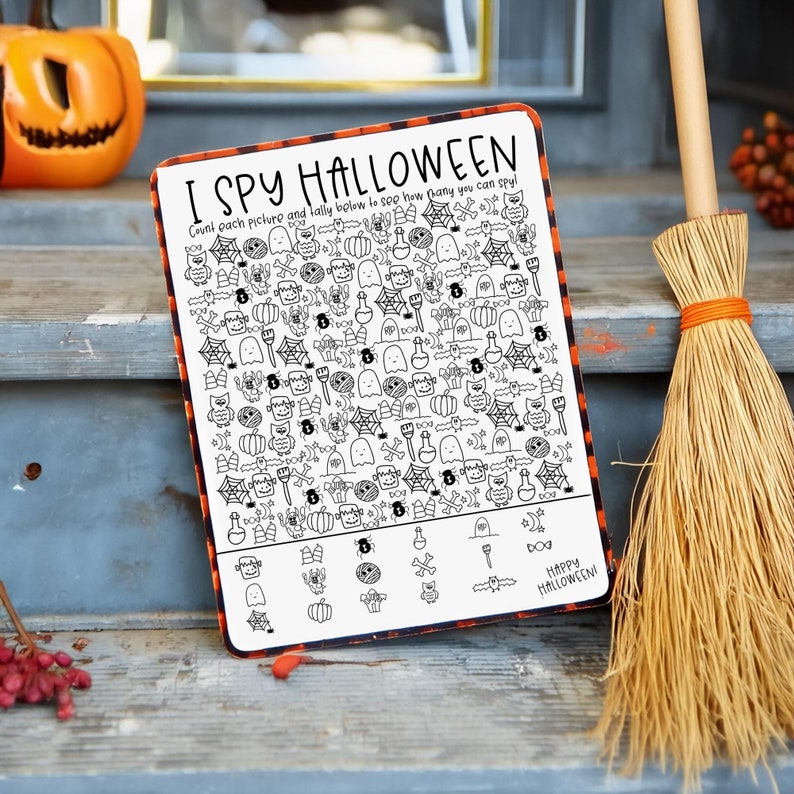 Halloween I Spy | Halloween Game for Kids | I Spy Halloween | Halloween ...