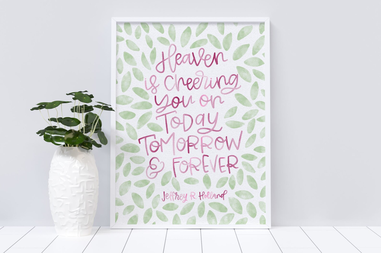 Heaven is Cheering You on Today Tomorrow and Forever - Etsy