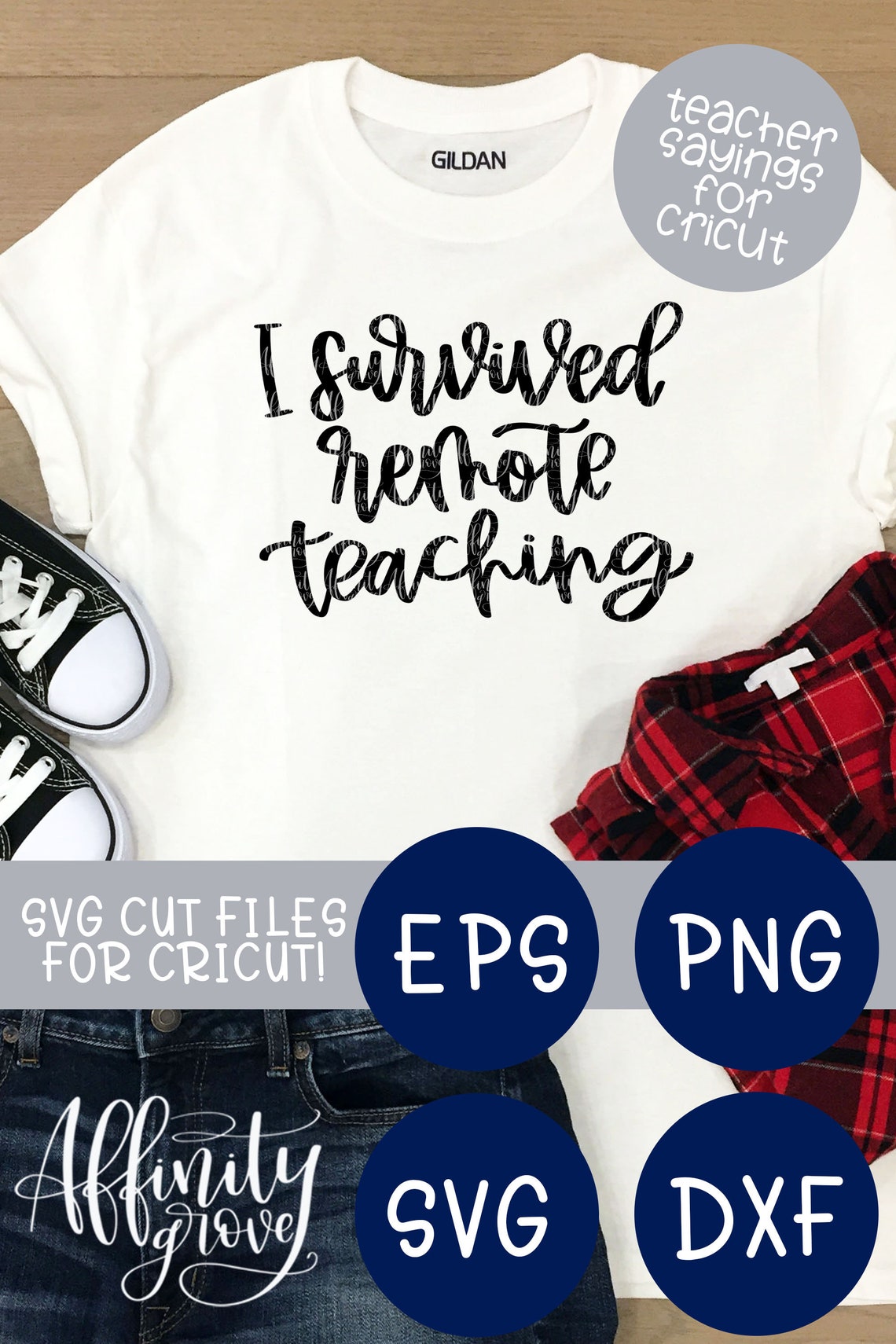 I Survived Remote Teaching SVG Cut File for Cricut and | Etsy
