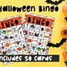 Halloween Bingo Printable! Classroom Set With 30 Different Cards! - Etsy