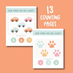 Toddler Educational Workbook | Printable Preschool Workbook, Tracing ...