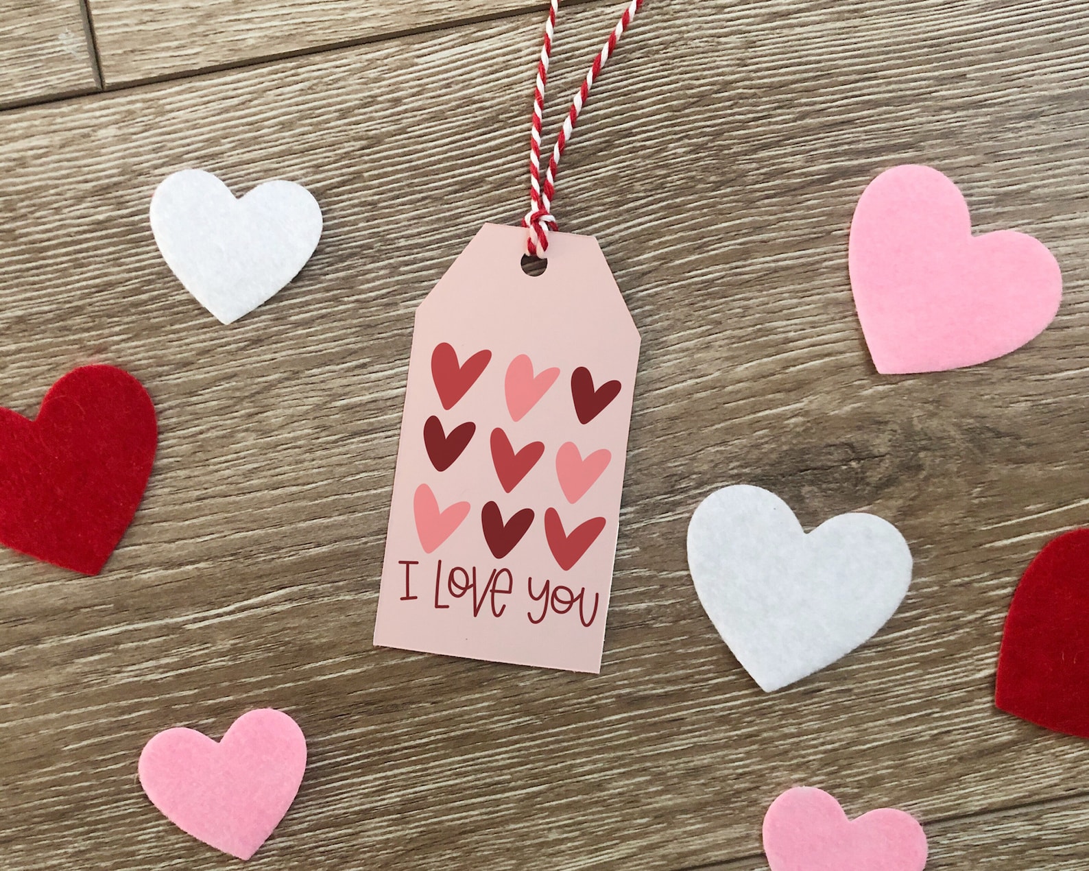 Valentine's Day Gift Tags Print at Home Gift Tags for Love Day fun DIY ...