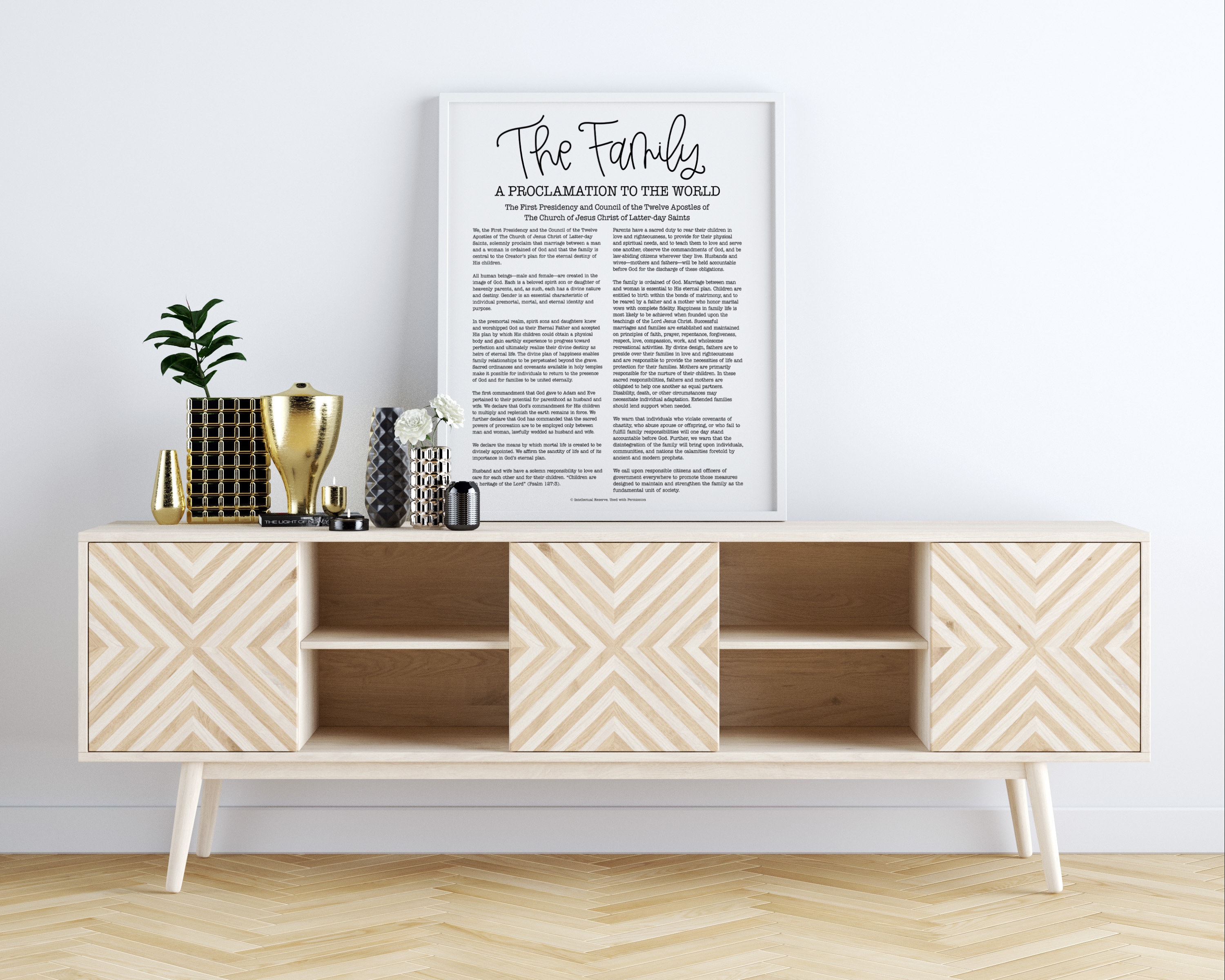 The Family A Proclamation to the World the Family Proclamation ...