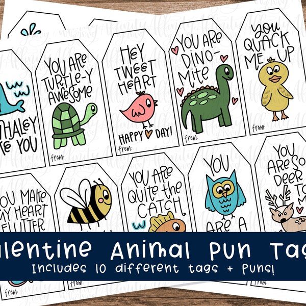 Animal Pun Card - Etsy