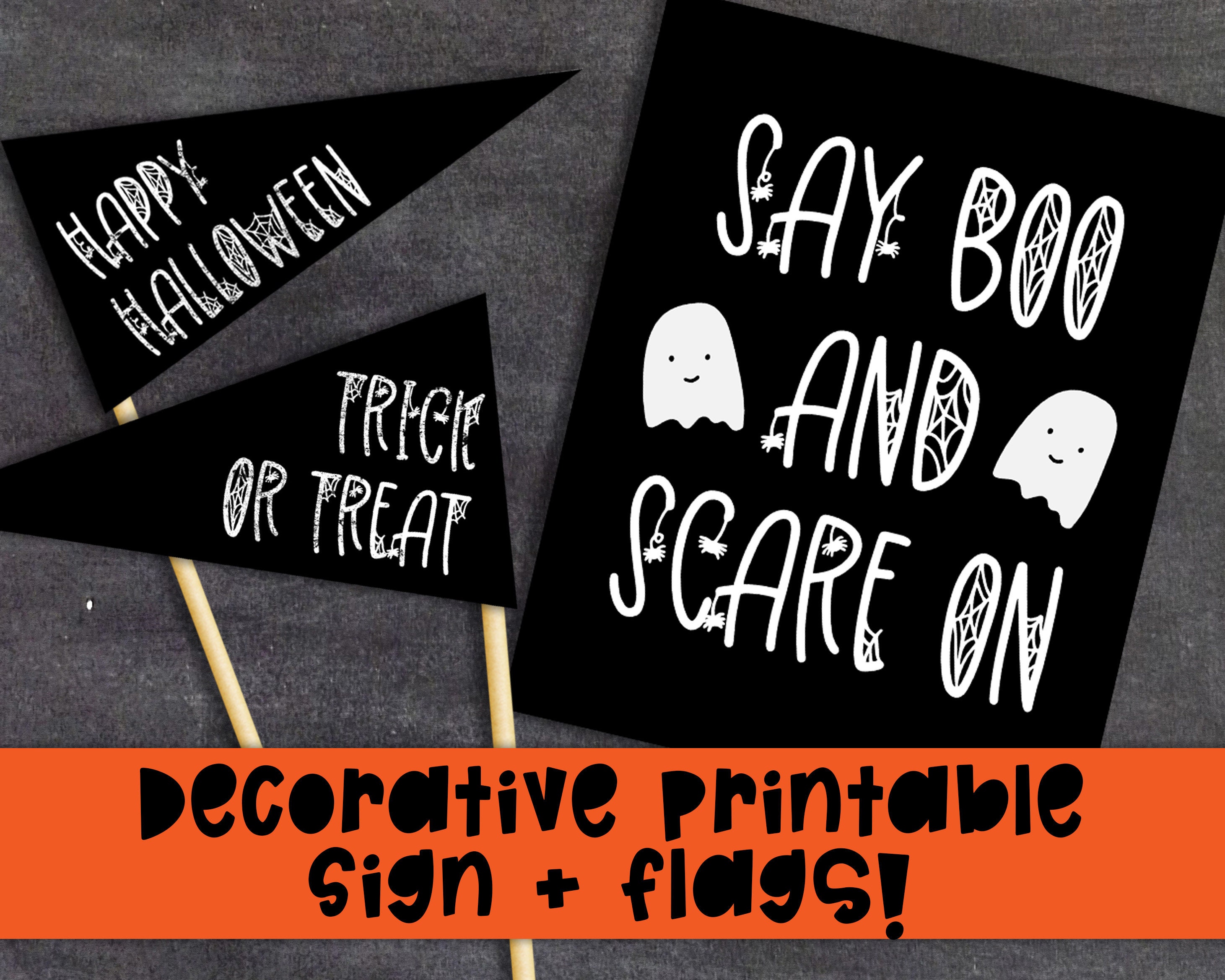 Halloween Party Pack Includes Games, Decorations, and Gift Tags ...