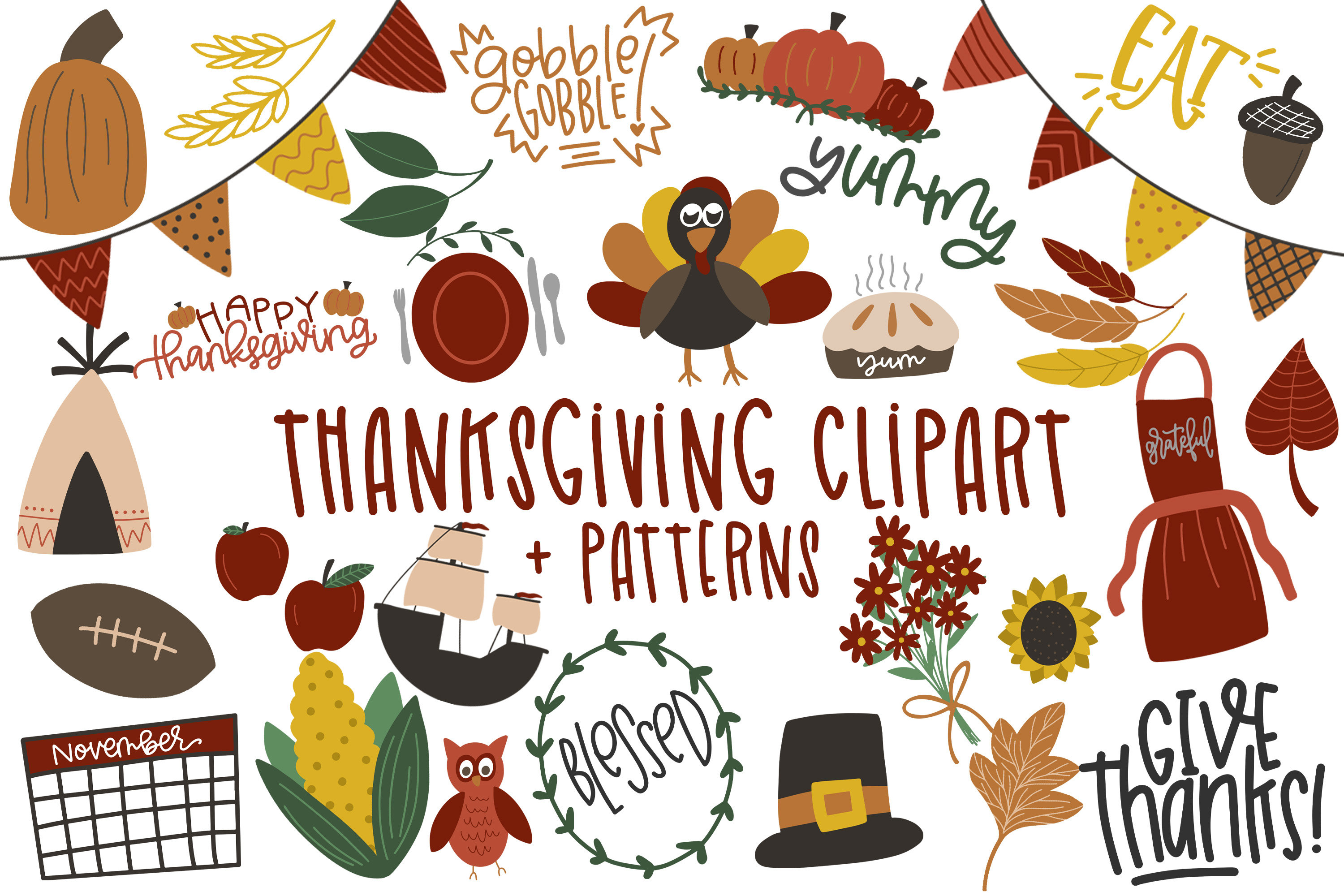 November Clip Art