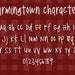 Farmingtown Handwritten Simple Country Style Font - Etsy