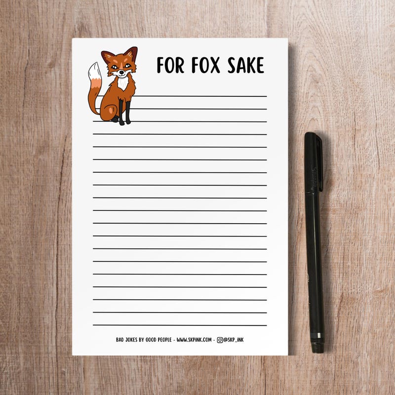 Fox Sake - Etsy