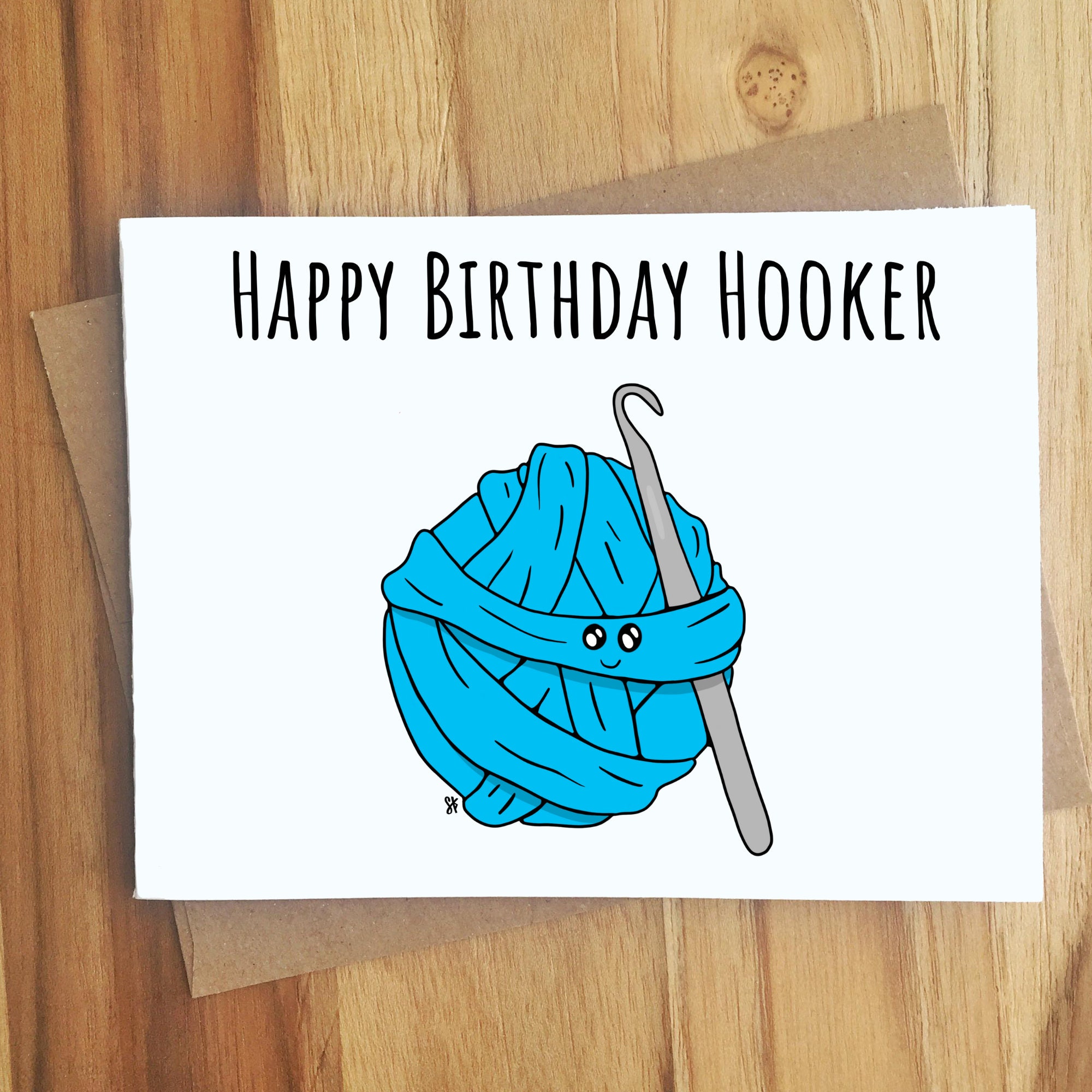 Crochet Birthday Funny