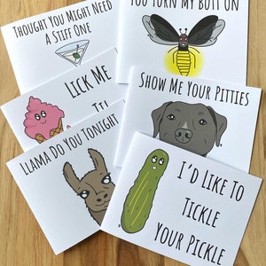 Let's Get Knotty Pretzel Pun Greeting Card / Innuendo Dirty Play on ...