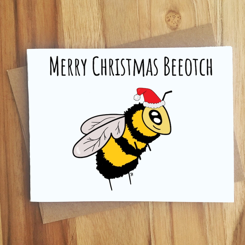 Santa Bee - Etsy