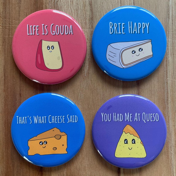 Fridge Cheese Magnets - Etsy