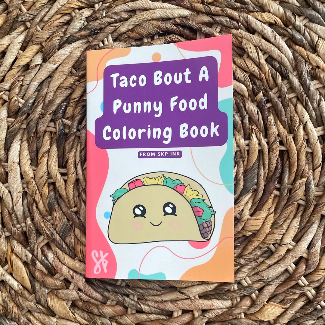 Funny Food Puns Coloring Book / All Ages Food Puns / Kid Friendly PG ...