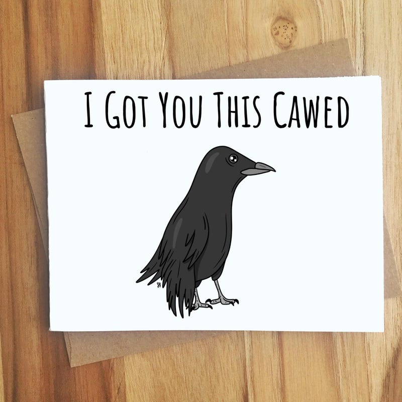 Bird Pun Greeting Cards - Etsy