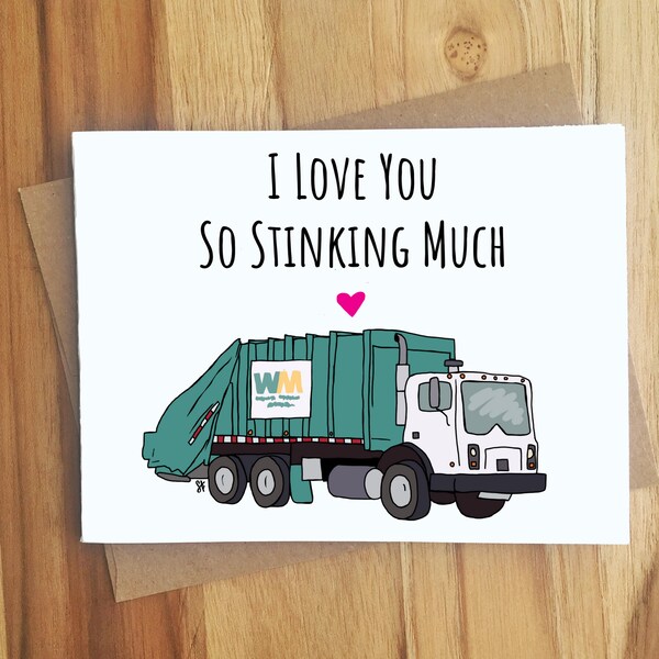 Cute Garbage Truck - Etsy