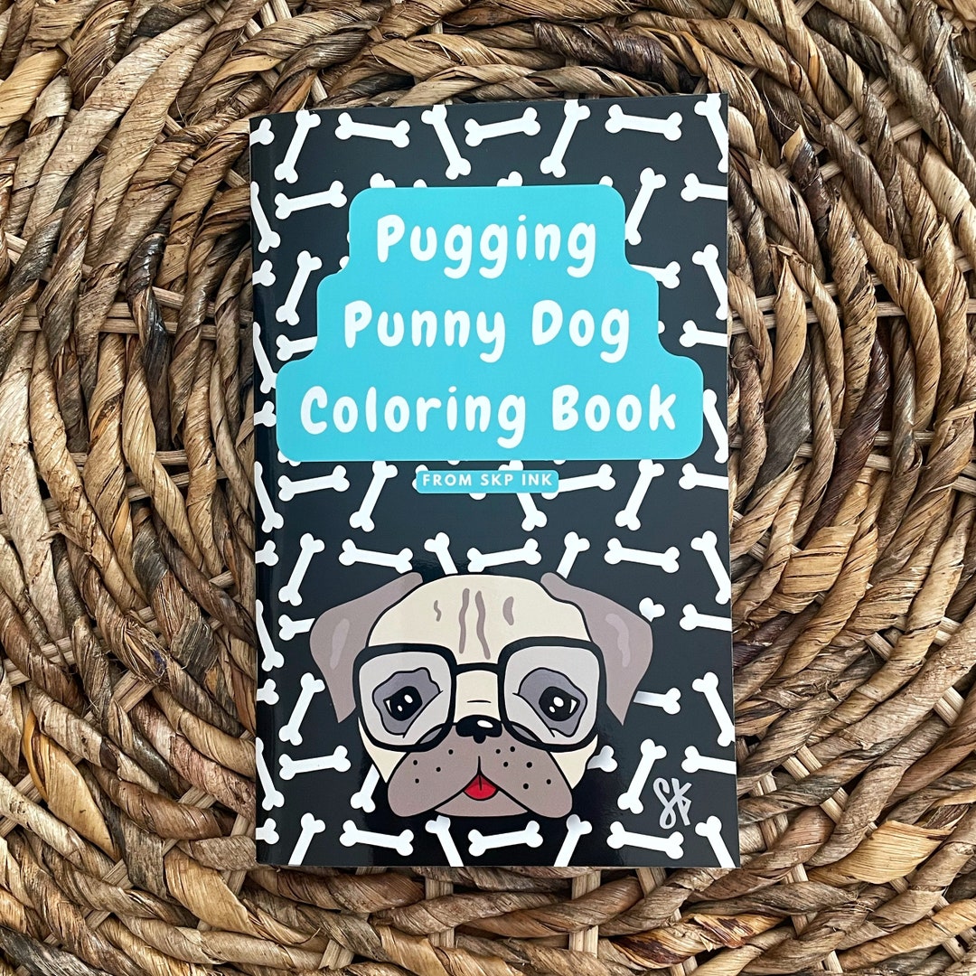 Funny Dog Puns Coloring Book / Doggo Play on Words / Puppy Pun Humor ...