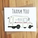 Thank You Mail Carrier Greeting Card / Thank You Note Letter / Thanks ...