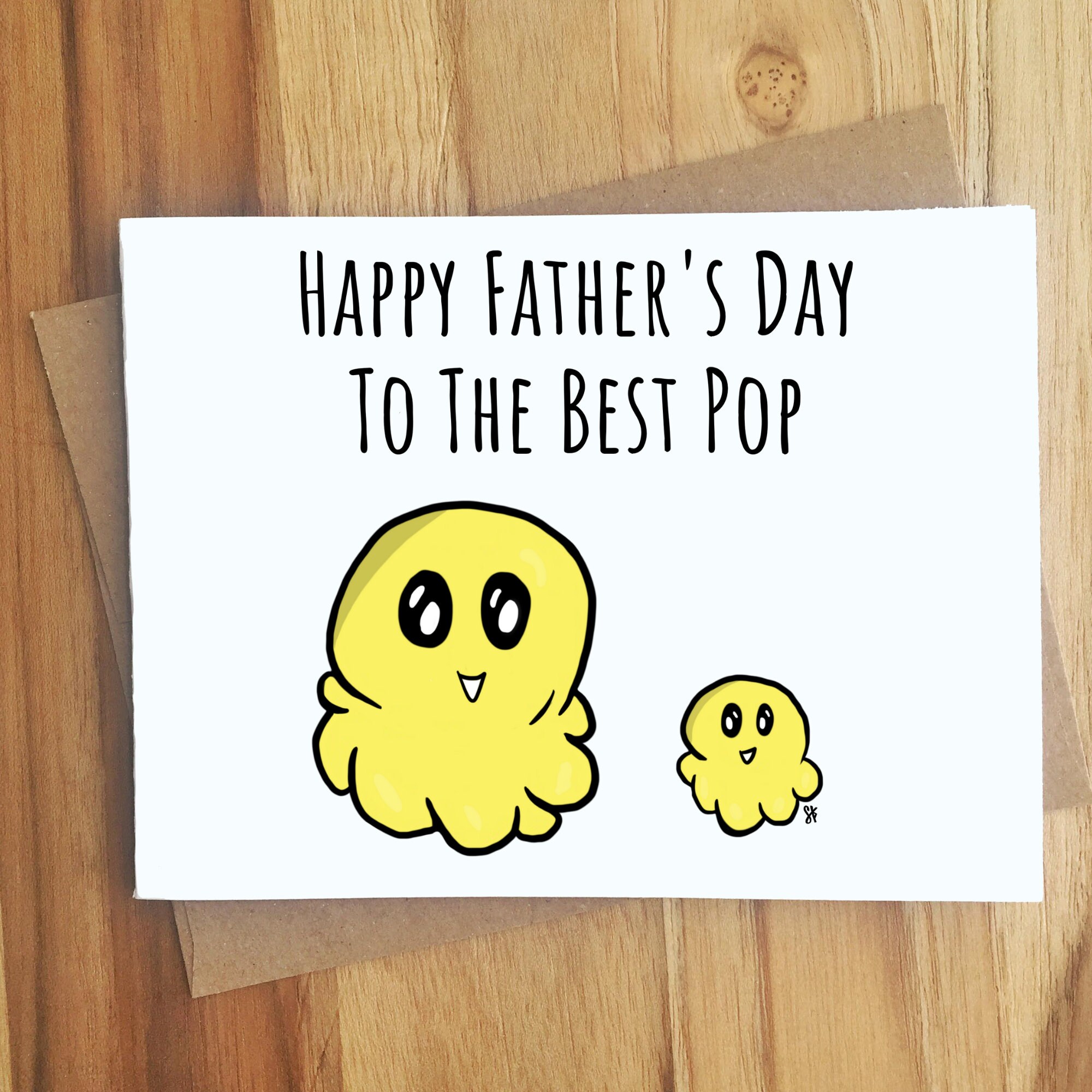 Greeting Cards Punny Fathers Day Cards Best Dad Cards Pun Birthday ...