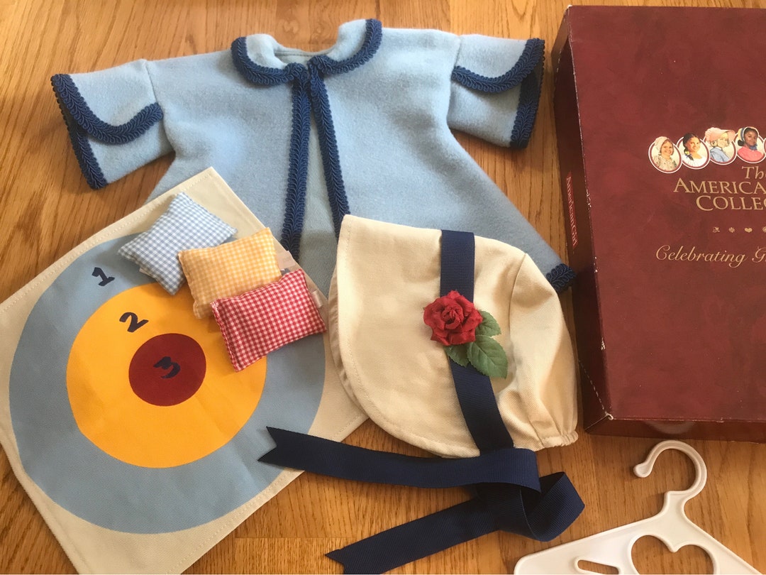 COMPLETE! EXTREMELY RARE! American Girl Kirsten's Recess Set ~ Complete ...