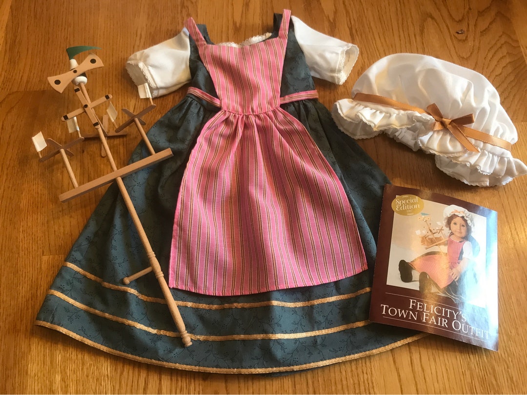 HARD TO FIND! American Girl Pleasant Company Felicity's Town Fair ...