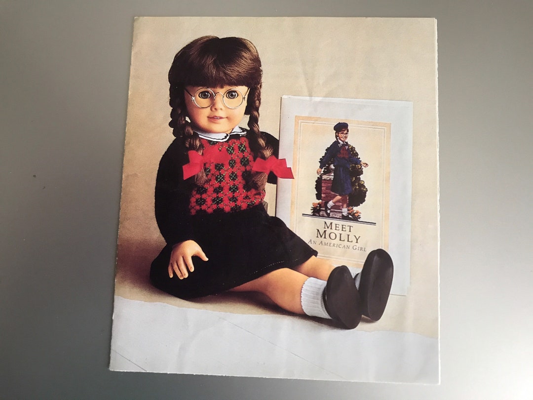 TRUE 1ST VERSION! WITHOUT Name! Pleasant Company 1988 Molly Mcintire ...