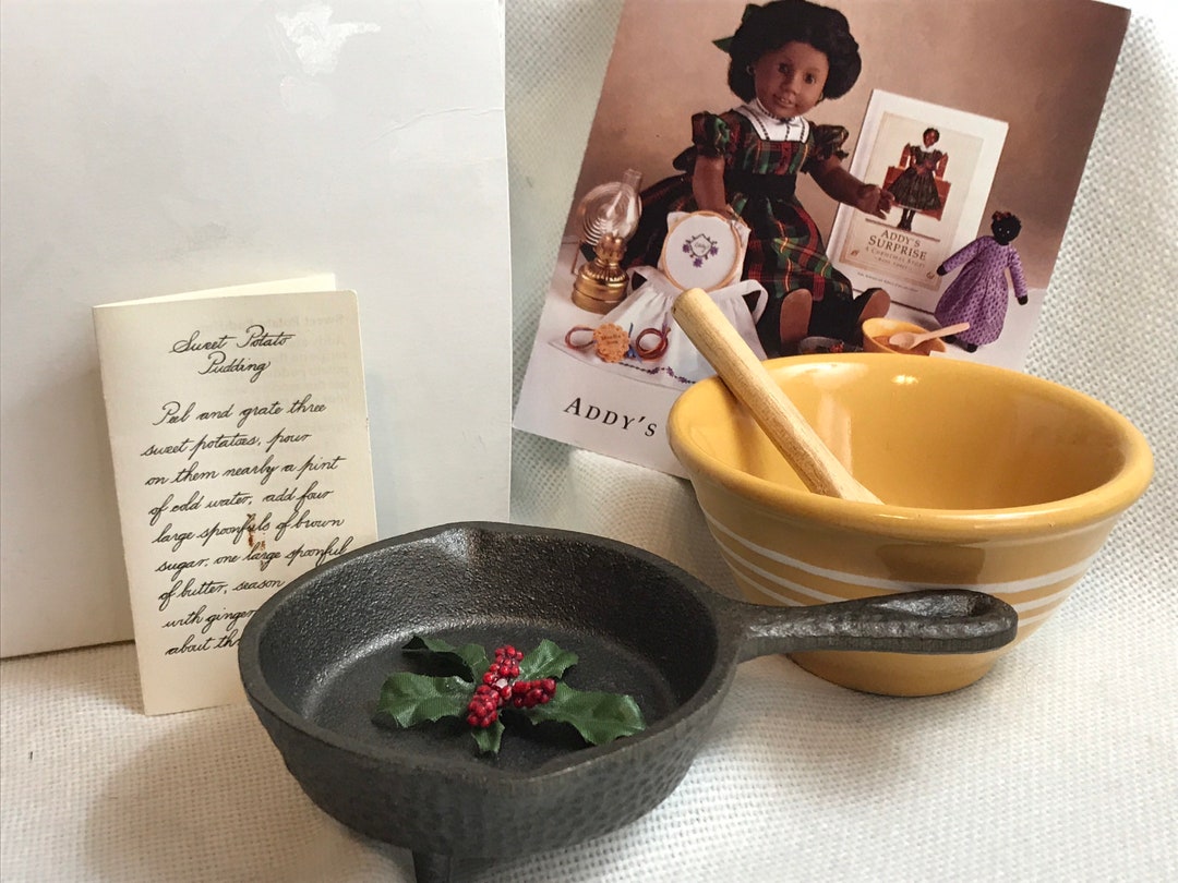 NEW! ROWE POTTERY! American Girl Pleasant Company Addy's Sweet Potato ...