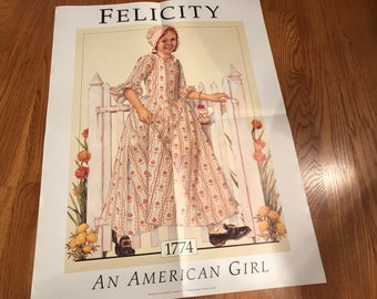 Felicity American Girl Poster - Etsy