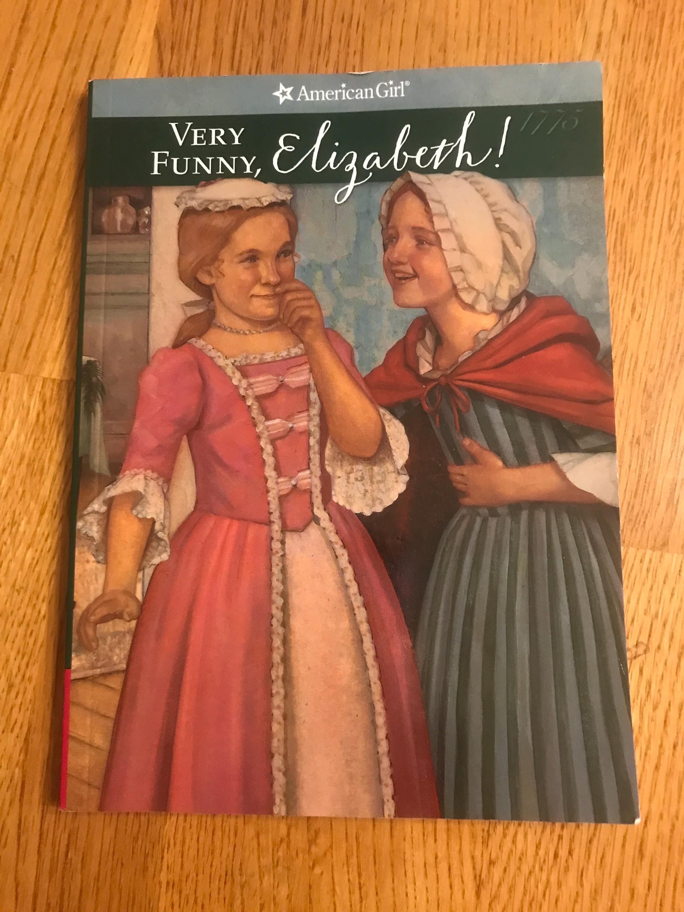 American Girl Elizabeth's Meet Gown, Undershift, and Book ~ From an ...