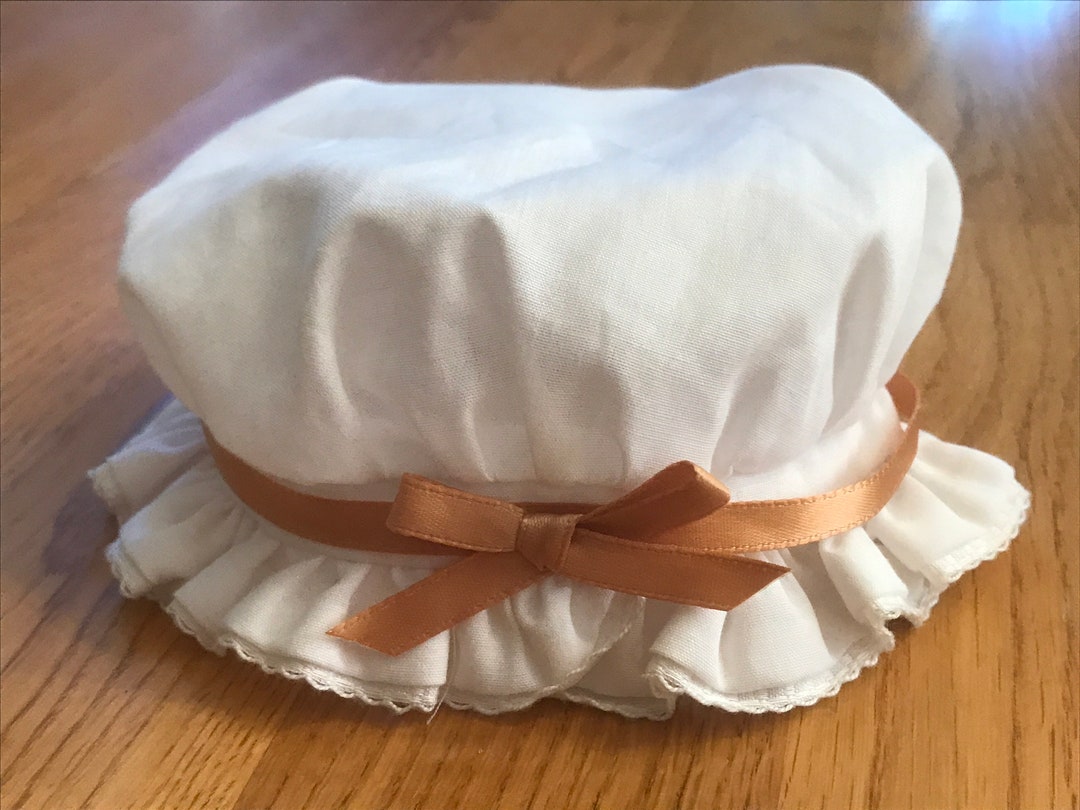 American Girl Pleasant Company Mob Cap From Felicity's Town Fair Outfit ...