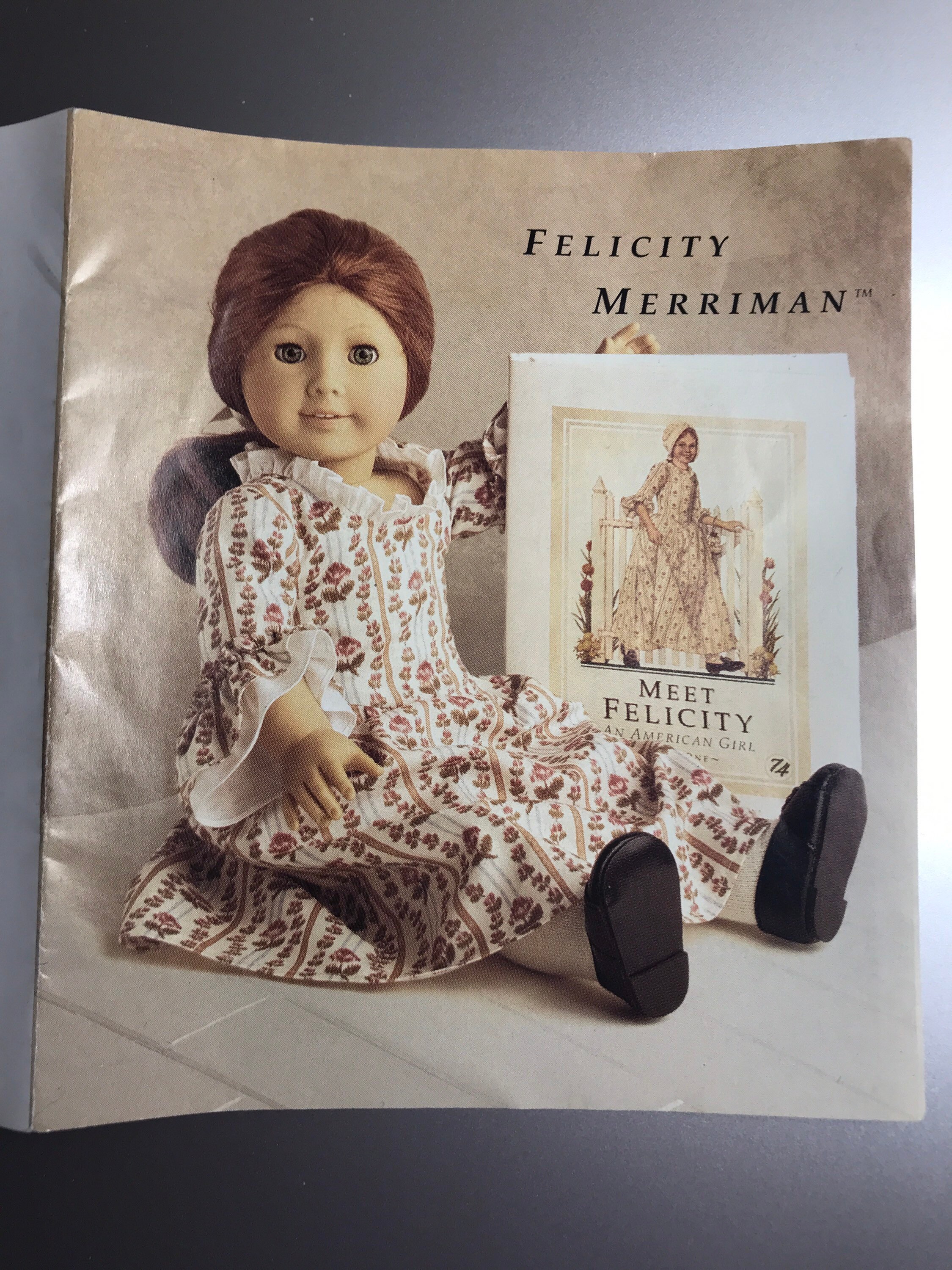 TRUE 1ST VERSION Pleasant Company 1991 Felicity Merriman | Etsy