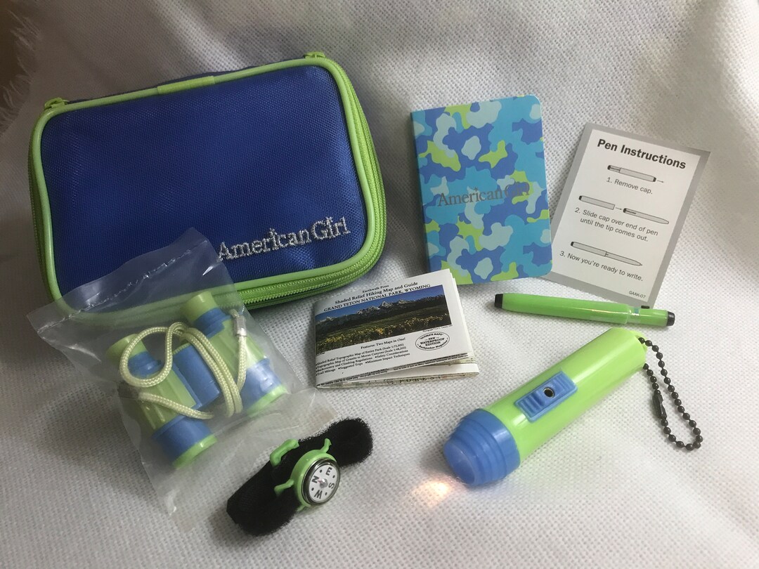 NEW! American Girl Camp Survival Kit ~ American Girl of Today ...
