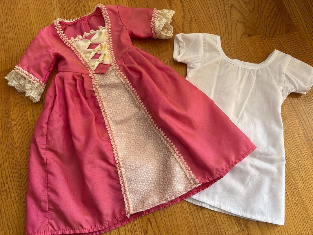 American Girl Elizabeth's Meet Gown and Undershift ~ From an Adult ...
