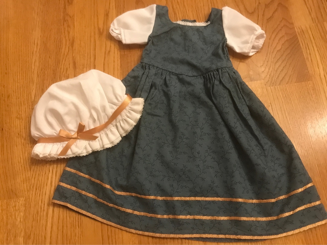 American Girl Pleasant Company Gown and Mob Cap From Felicity's Town ...