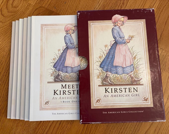 American Girl Pleasant Company Complete Set of Kirsten's Central Series ...