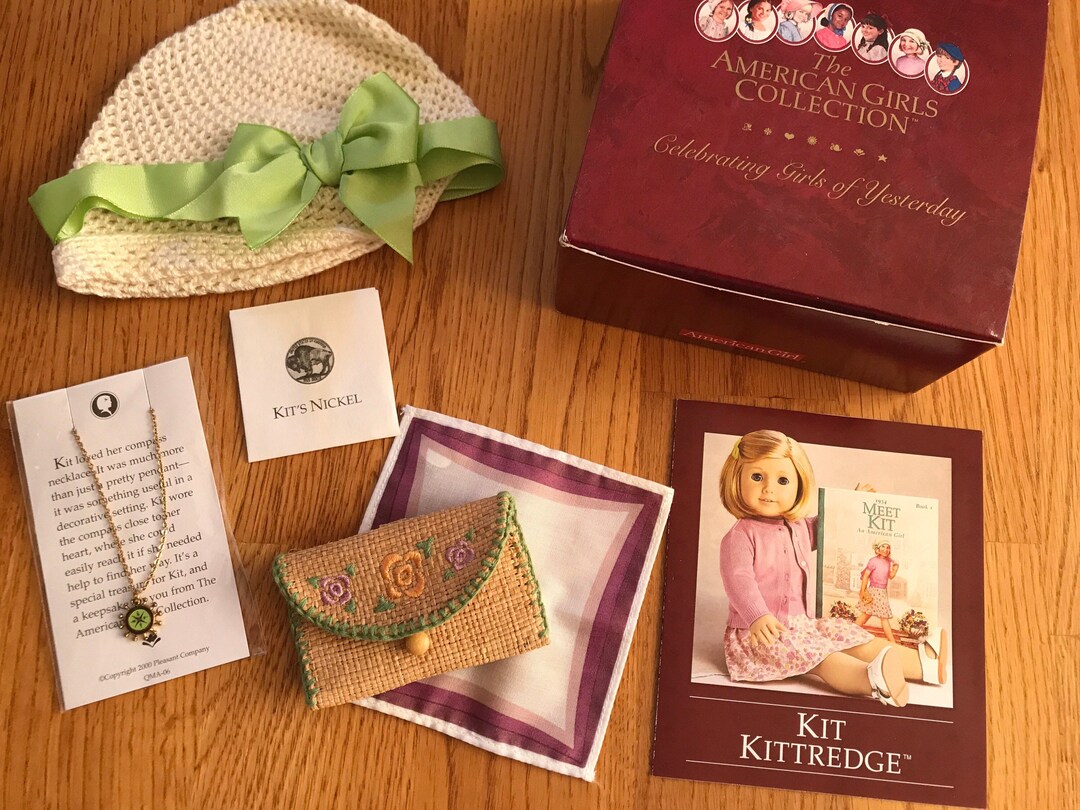 NEW FIRST VERSION American Girl Kit's Meet Accessories Classic Meet ...