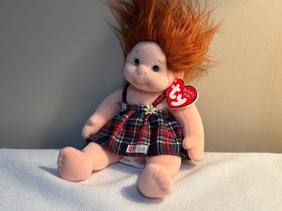 Ginger, One of the Original Ty Beanie Kids ~ First Generation ...