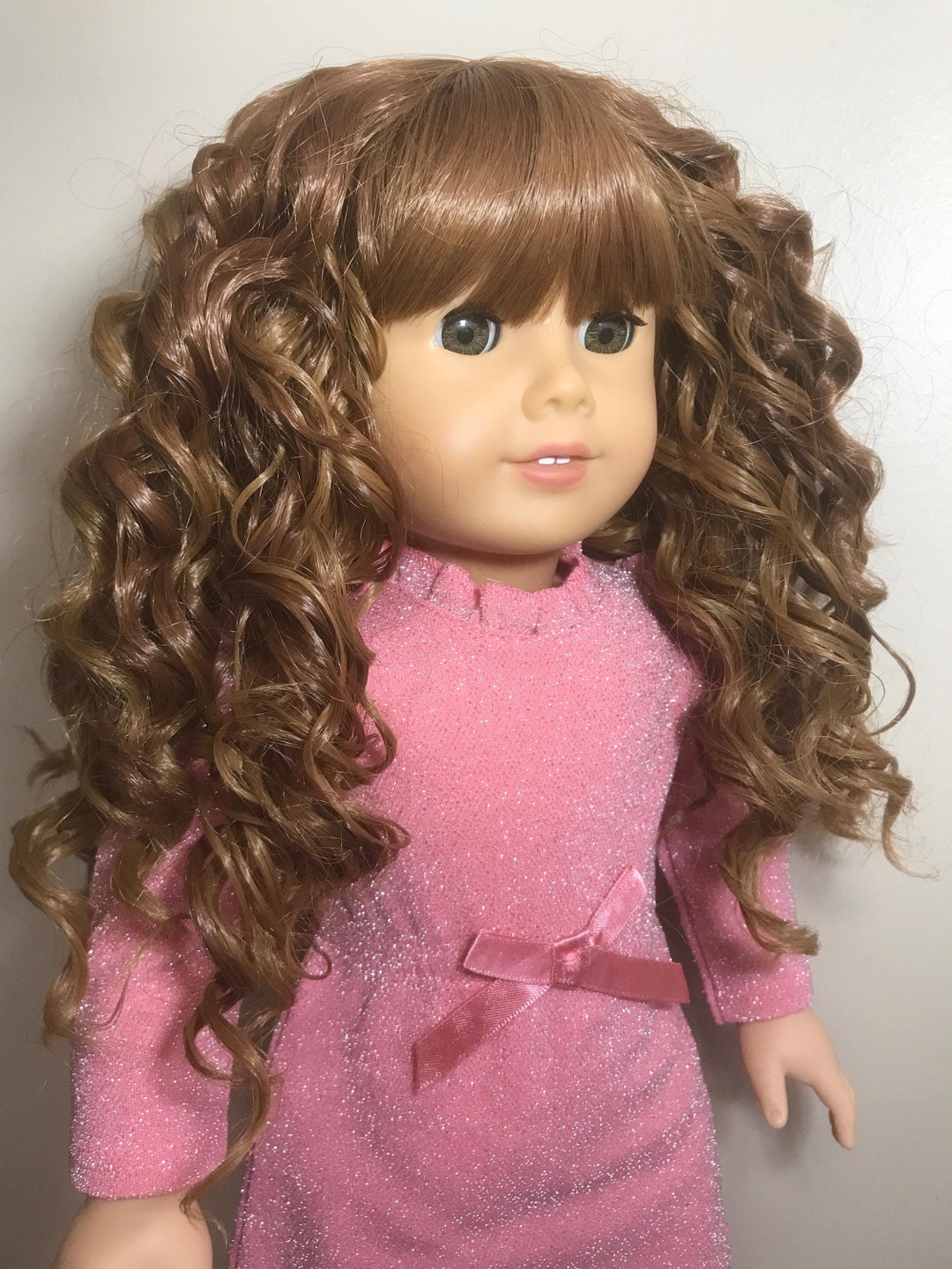 American Girl Customized Doll Isabelle Head, New High Quality Wig Doll ...
