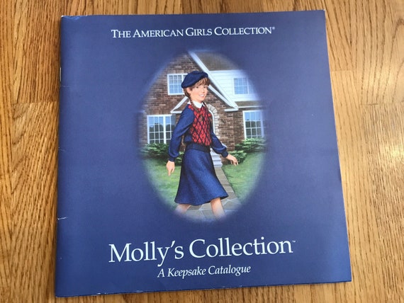 EXTREMELY RARE Pleasant Company Molly s Collection A Keepsake Catalogue the American Girls Collection for Serious Collectors Etsy