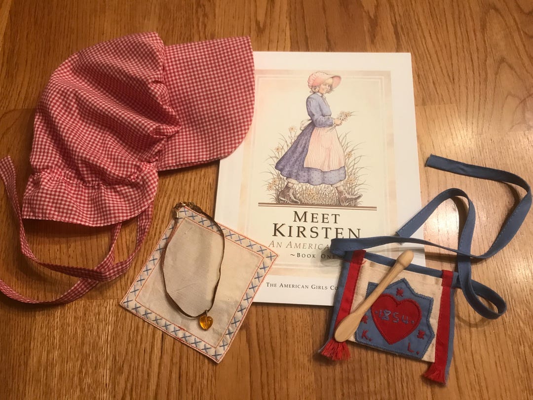 American Girl Pleasant Company Kirsten's Meet Accessories Plus First ...