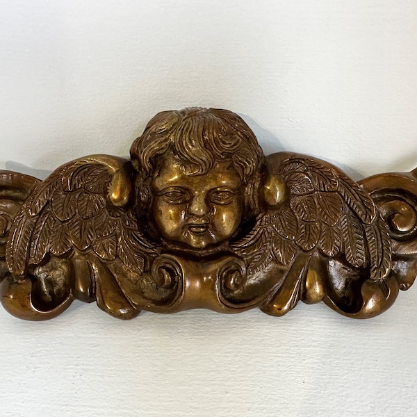 Vintage Cherub Wall Decor - Etsy