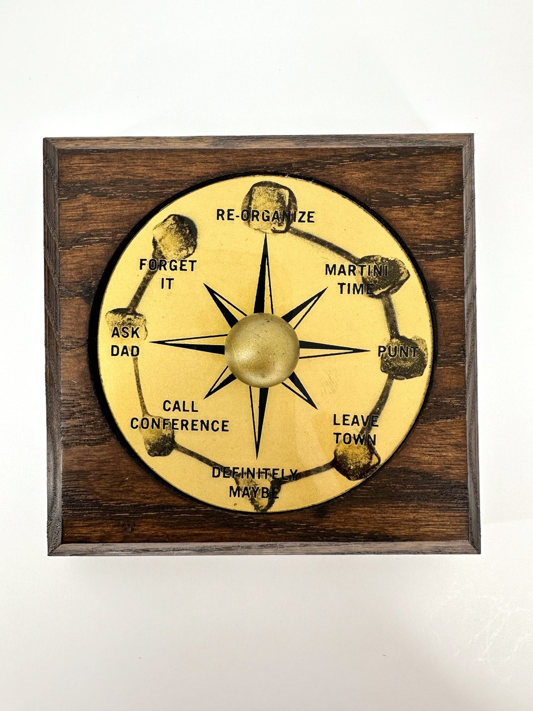 Vintage Mark III Magnetic Executive Decision Maker Novelty Gift ...