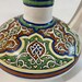 Vintage Hand Painted Sornaga Egyptian Folk Art Pottery Ceramic Decanter ...