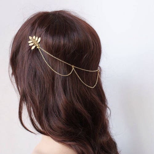 Pearl Tiara Boho Chic Head Chain
