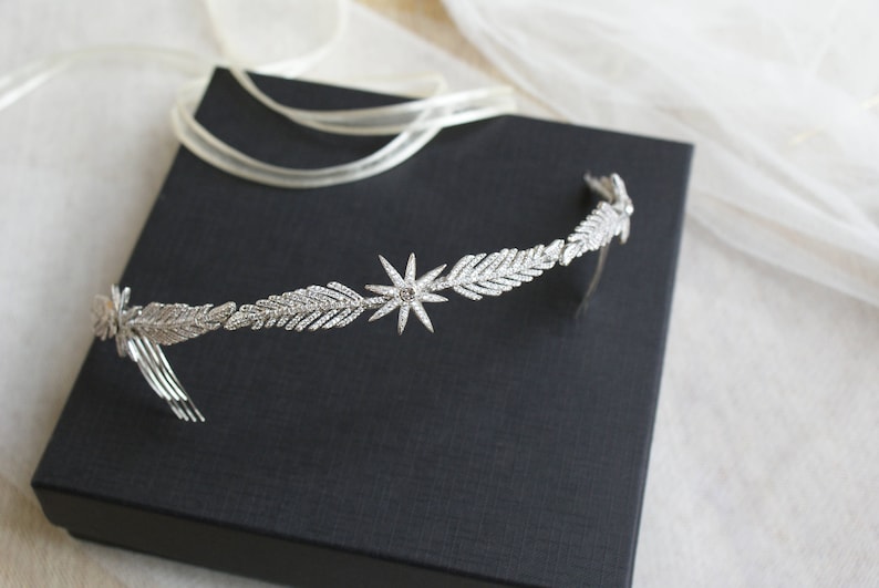 Luxury Star Headpiece. Bridal Headpiece. Wedding Hair Accessory ...