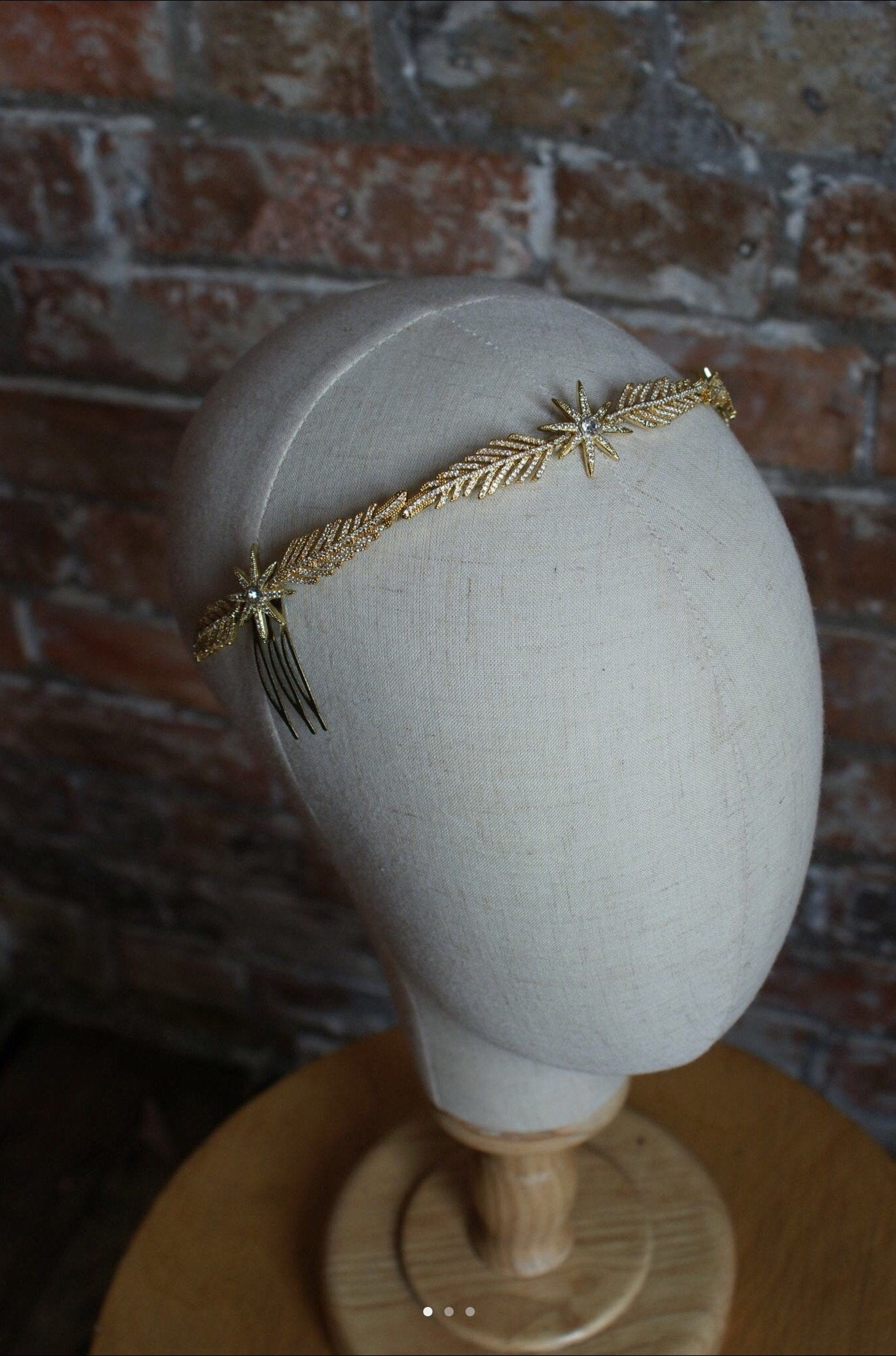 Luxury Star Headpiece. Bridal Headpiece. Wedding Hair Accessory ...