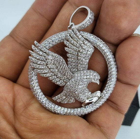 Silver eagle pendant store