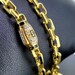 Monaco Chain in 14k Gold - Etsy