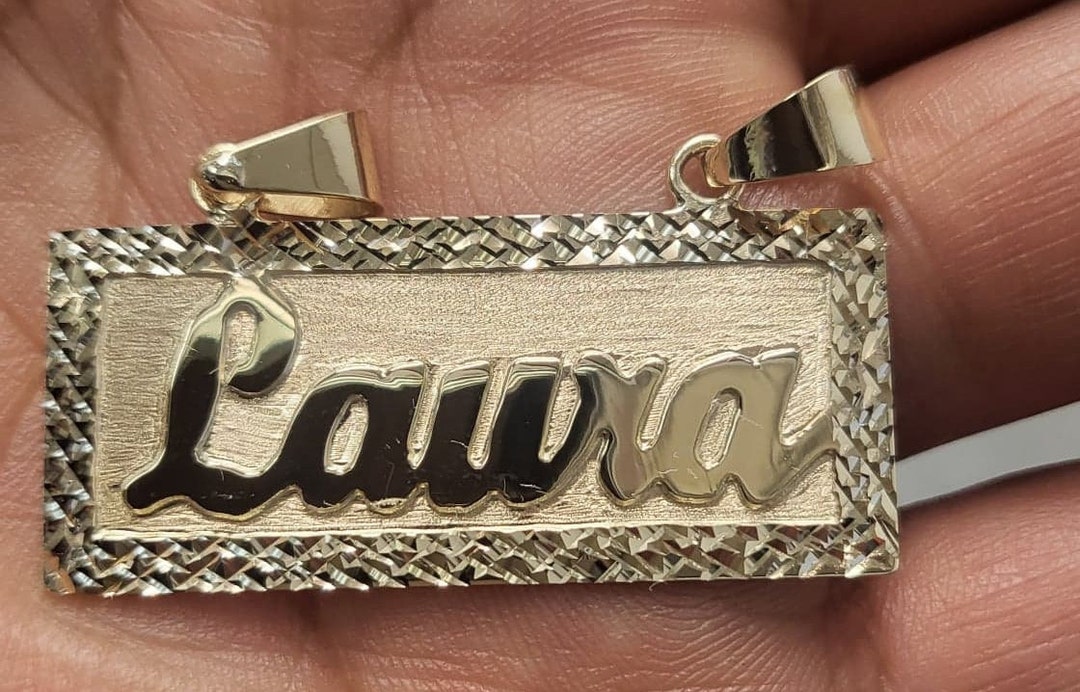 14k CUSTOM GOLD PLATE - Etsy